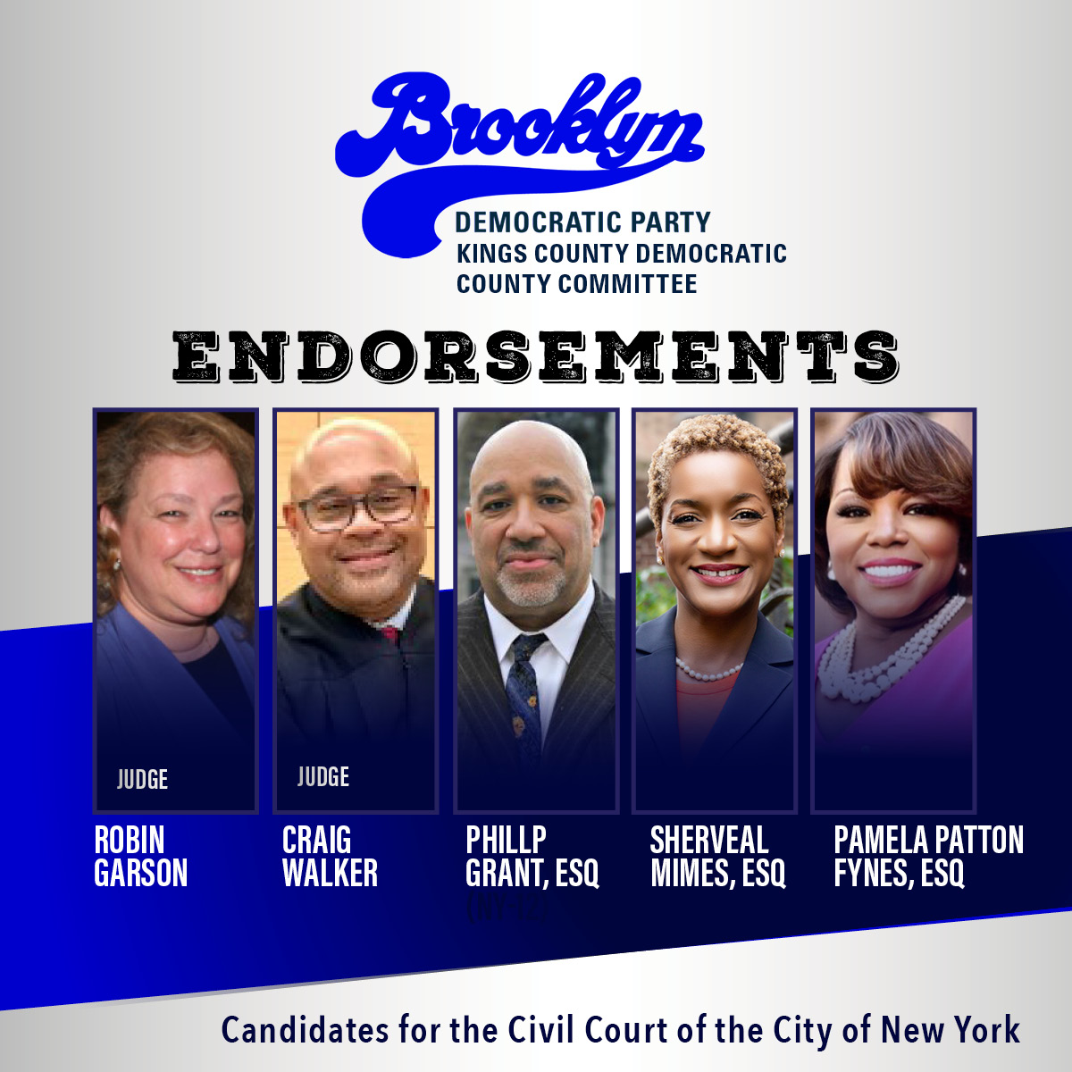 Endorsements - Brooklyn Democratic Party